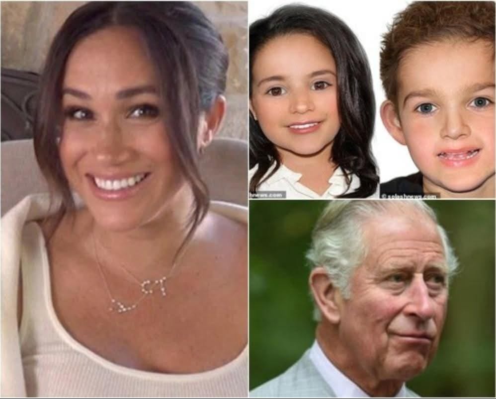 Hot news: Meghan officially reveals the appearance of her two children ...