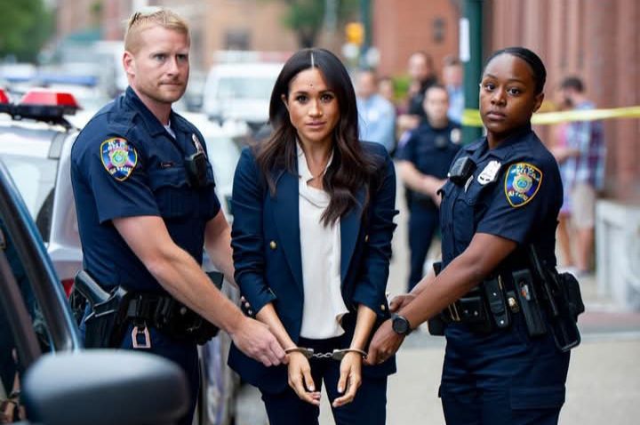 "Shocking news! Duchess Meghan Markle was unexpectedly arrested by ...