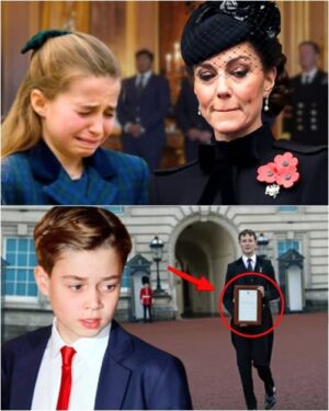 30 MINUTES AGO! Fighting back tears, Kate Middleton bit her lip as she ...